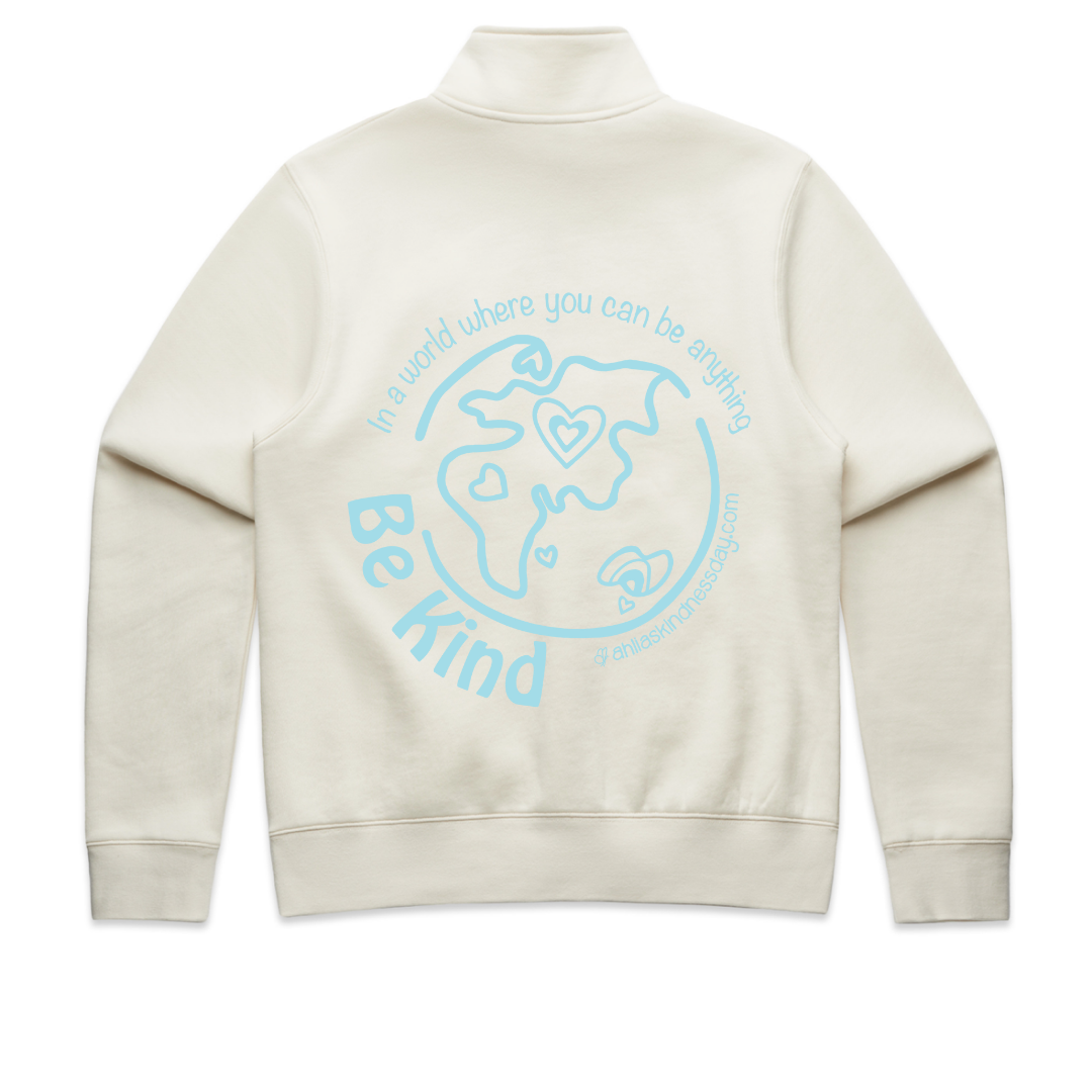 Women's AKD Half-Zip Jumper – Ahliaskindnessday